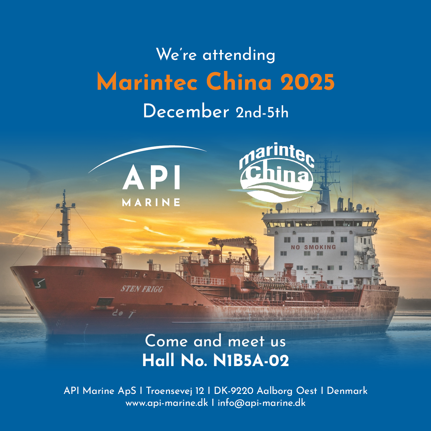 API Marine back at Marintec China 2025 - API Marine